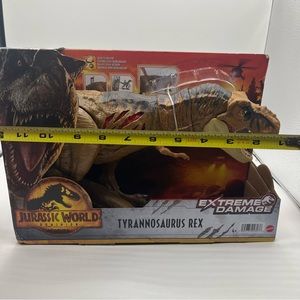 Mattel | Toys | New Jurassic World Dominion Extreme Damage T Rex ...